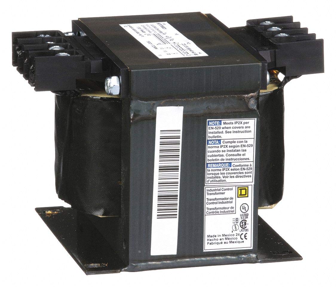 Square D Control Transformer, Input Voltage: 240VAC, 480VAC, Output ...