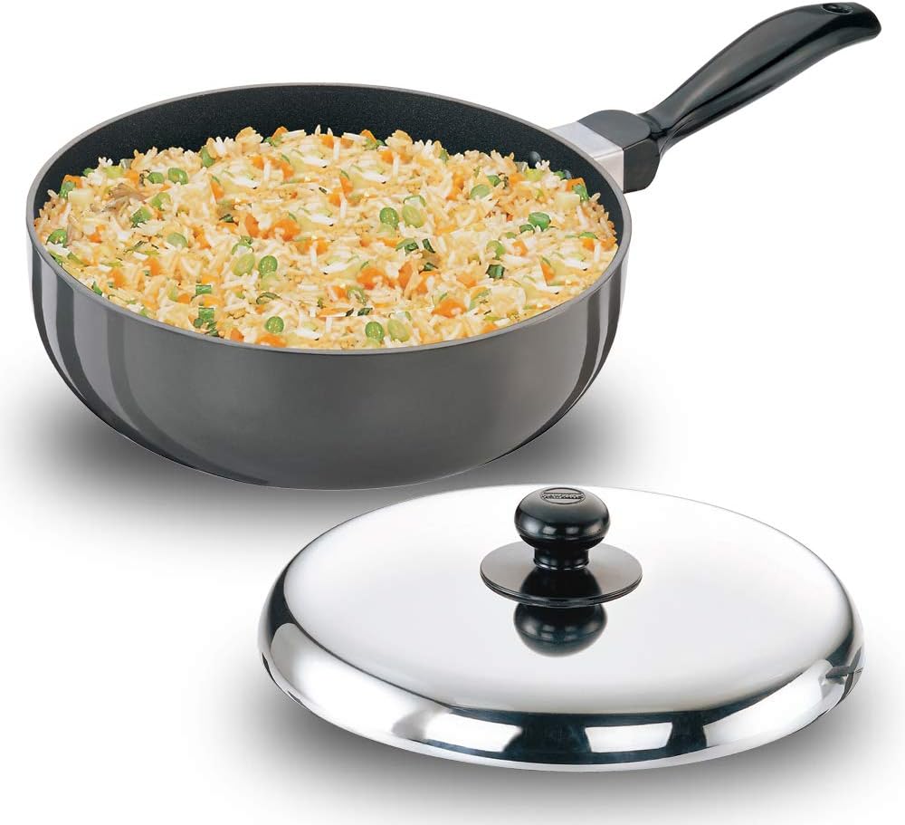 Buy Hawkins Futura Nonstick All-Purpose Pan with Stainless Steel Lid ...