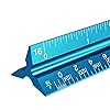 Architectural Scale Ruler, 12" Aluminum Architect Scale, Triangular ...