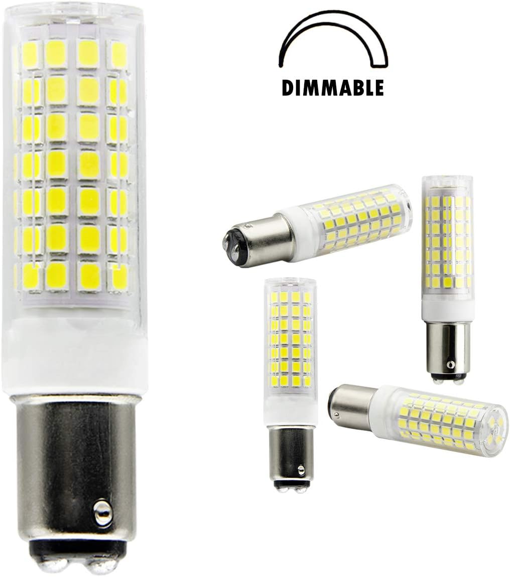 TechArts B15D LED-Glühbirnen 6W, Entsprechend B15D Halogenbirne 75W, DC ...