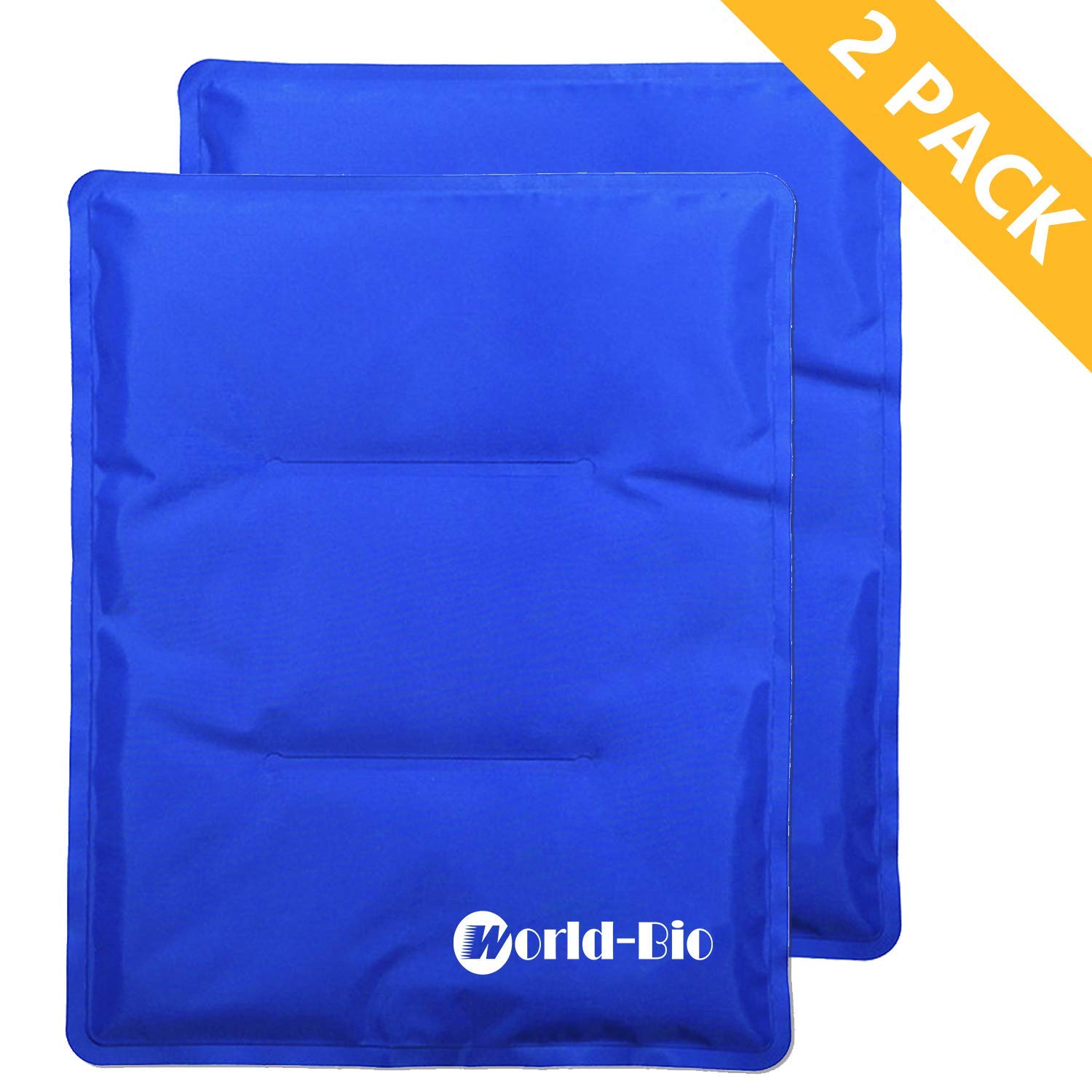 Buy Gel Ice Pack for Injuries - 2 Packs 11" x 14" - Large Flexible Ice ...