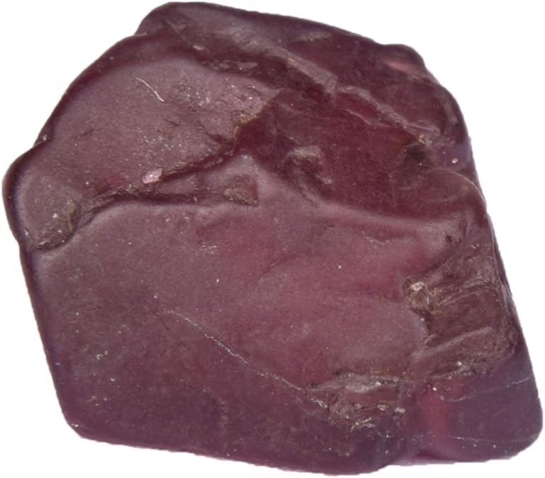 100% pierre précieuse brute de spinelle rouge naturel, couleur rouge ...