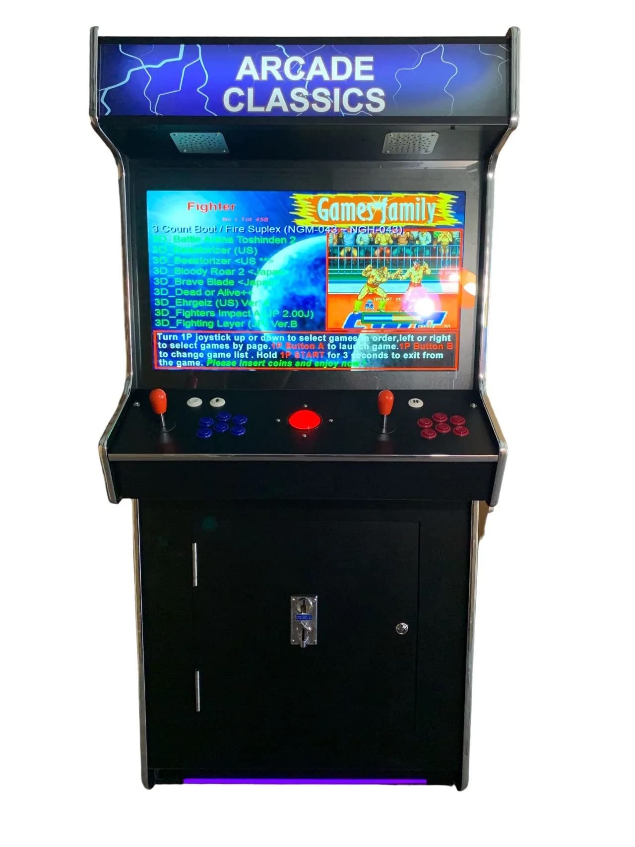 Mua Full Size Commercial Grade Upright Standup Arcade Machine 2 Player ...