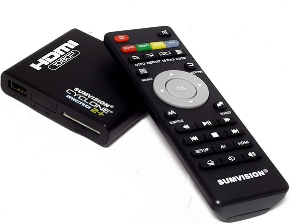 Sumvision Cyclone Micro 2+ Full HD HDMI 1080p Multi Media Player with ...