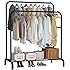 DUMEE Double Rail Clothes Rack Metal Garment Rack Heavy Duty Coat Racks ...