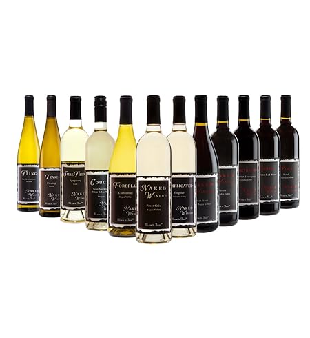 Naked Winery Dirty Dozen Mixed Case, 12 x 750 mL at Amazon's Wine Store