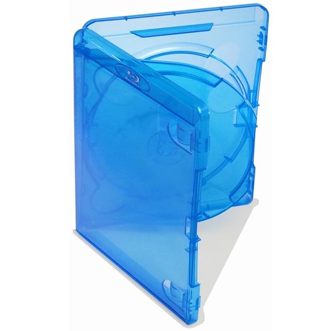 AGI AMARAY 1 X Genuine Amaray Triple Blu Ray Case with Double Tray 14mm ...