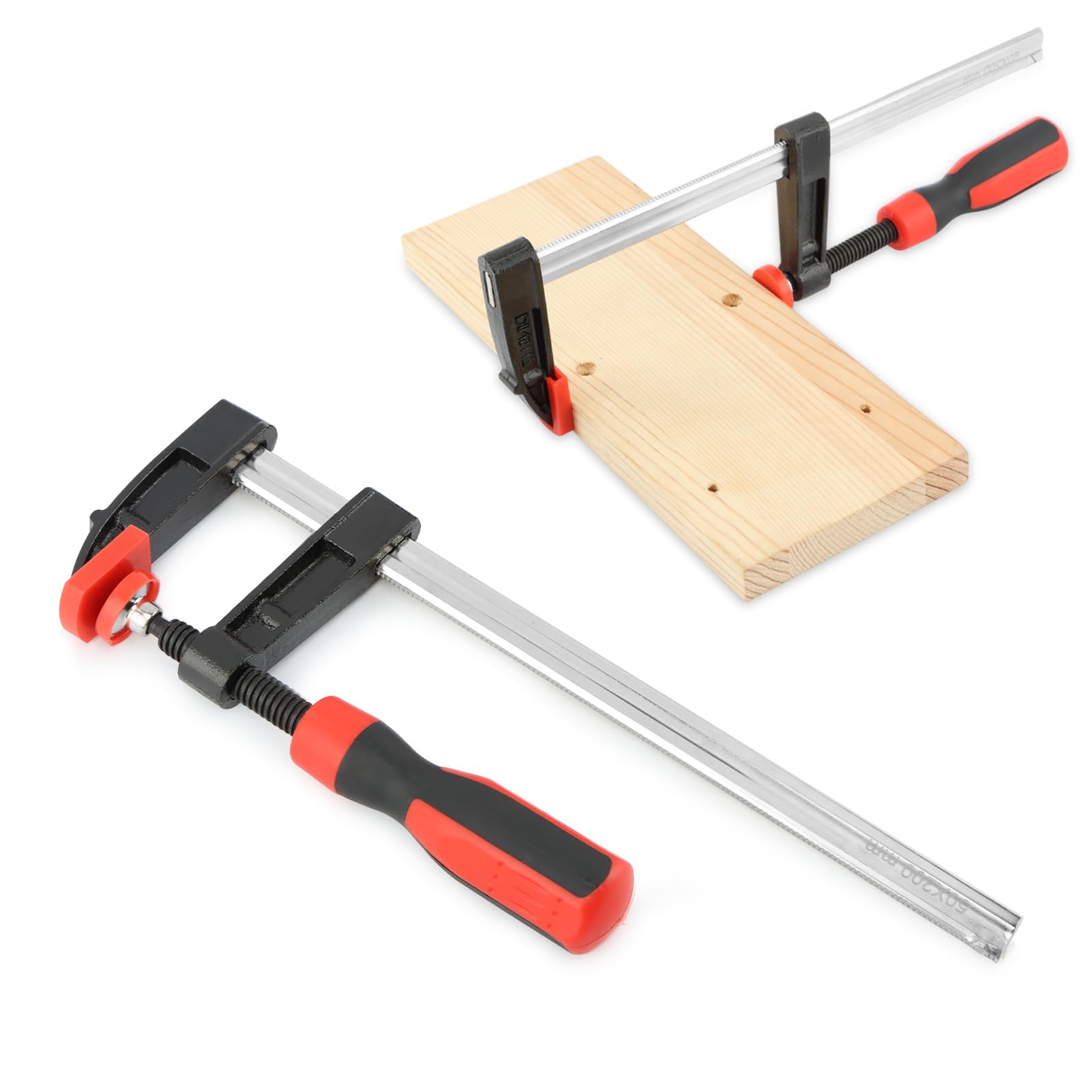 Quick Screw Guide Rail Clamp for MFT and Track Saw Guide Rail, 2 Pack T ...