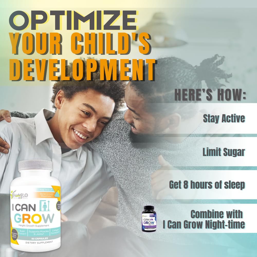 Mua I Can Grow Height Growth Supplement for Kids 10+ & Teens | Height ...