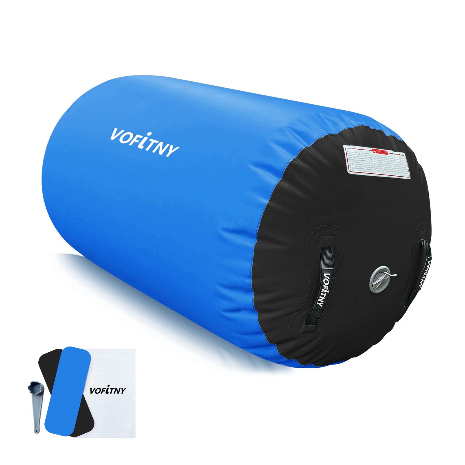 VOFiTNY Gymnastics Roller Tumbling Barrel 4ft L x 3ft D Octagon Track ...