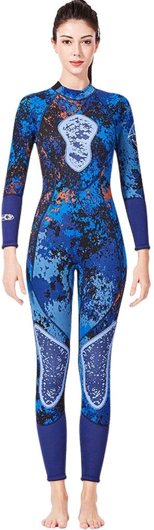 Women's Fitness Full Body Diving Suit Surf Clothing Conjoined Long ...
