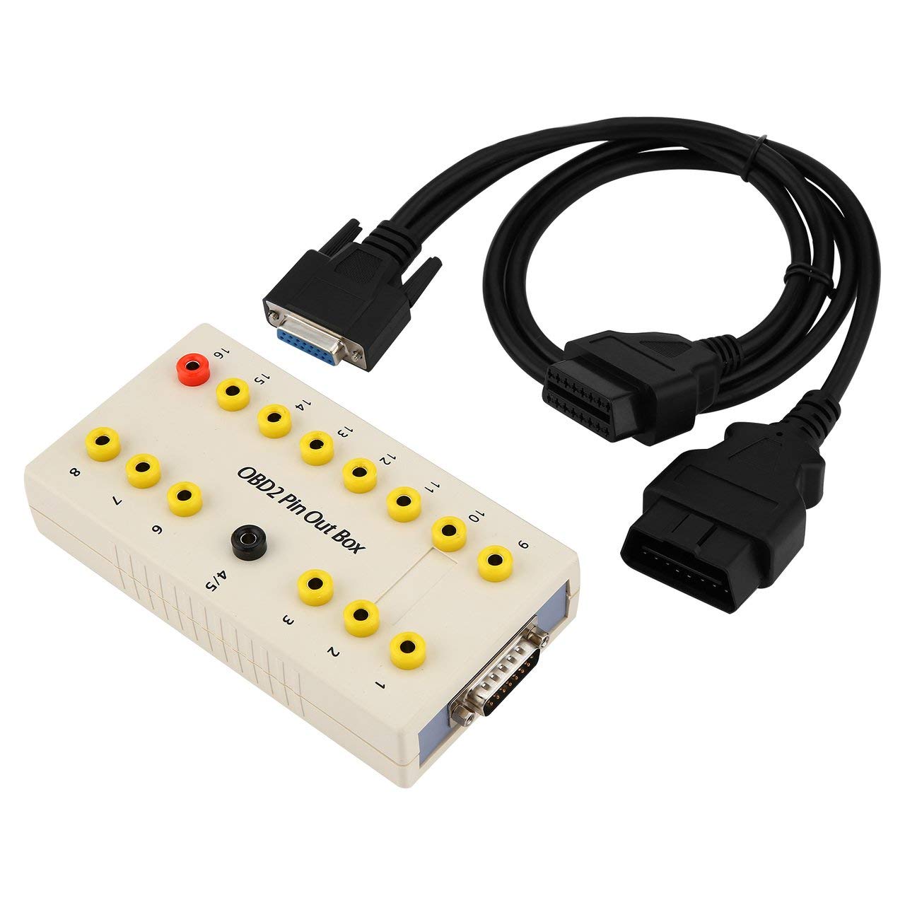 Buy EmNarsissus Professional Obd2 Pin Out Box Breakout Box Tester ...