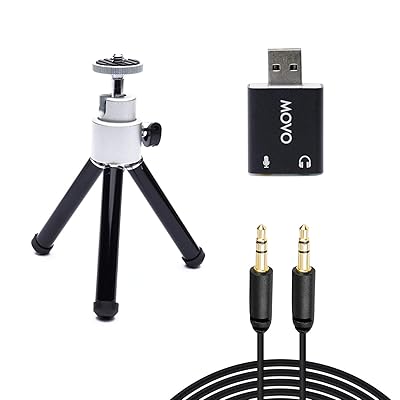 Buy Movo Desktop USB Microphone Conversion Kit for The VXR10 Mic ...
