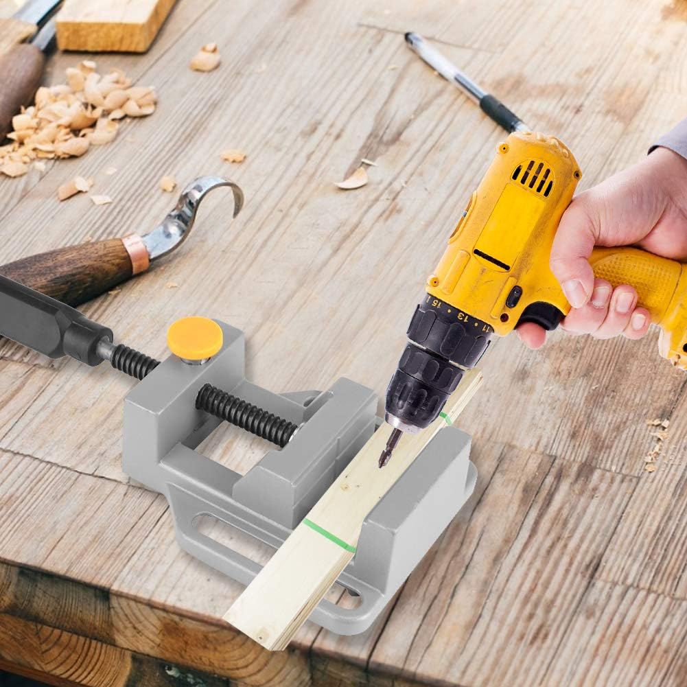 Flat Clamp Table Aluminium Alloy Quick Release Jaw Bench Vice DIY ...