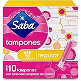 Saba Saba Tampón Con Aplicador Compacto; Absorción Súper/ Flujo ...