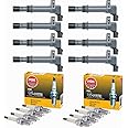 Amazon.com: Yoshi Motors Ignition Coil Packs UF270 & NGK Platinum Spark Plugs Replacement For ...