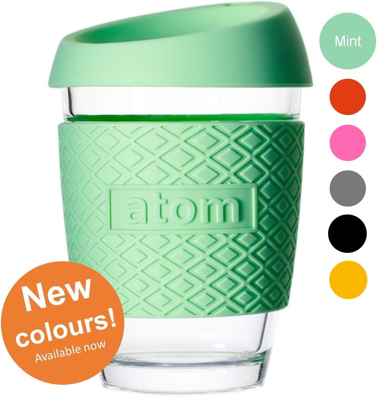 Reusable Coffee Cup/Travel Mug with lid – Thickened Thermal Sleeve ...