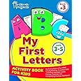 Amazon.com: My First Letters: A Fun-filled Activity Book for Preschool ...