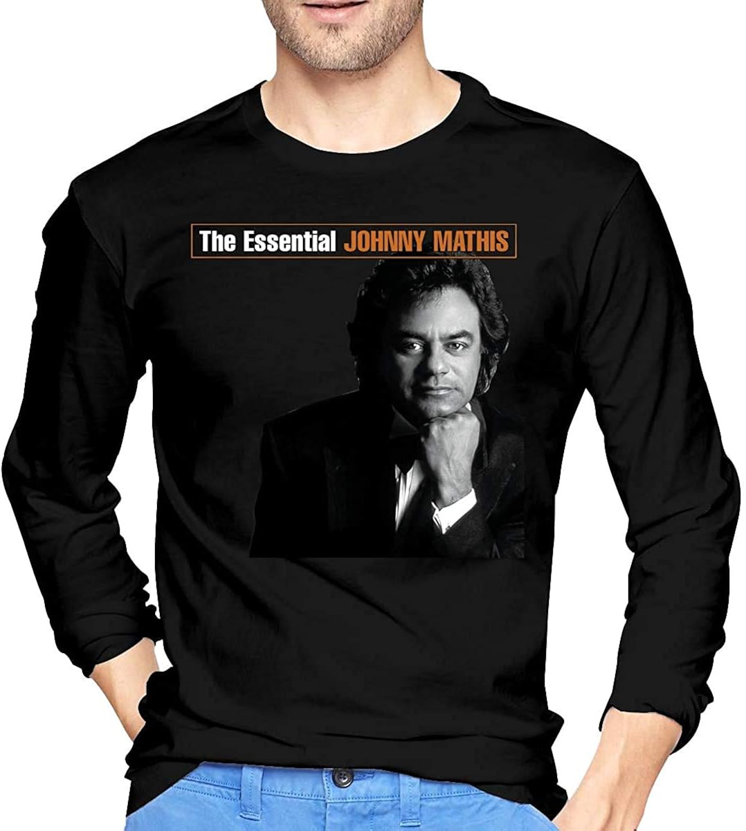 Johnny Mathis-The Essential Johnny Mathis Man Classic Long Sleeve T ...