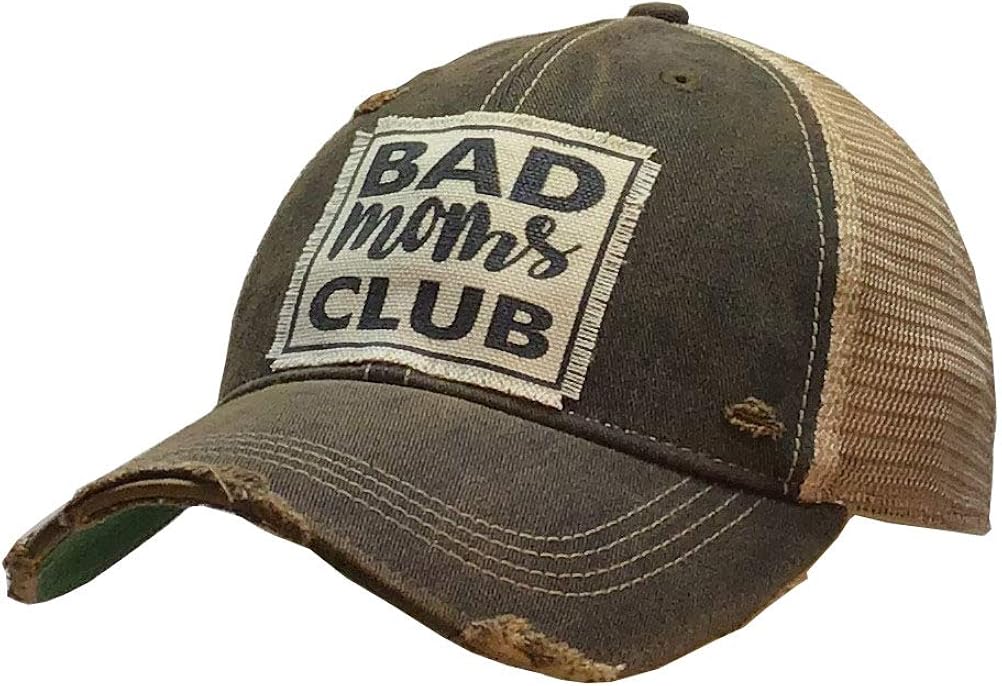 Vintage Life Baseball Trucker Mesh Cap Im Used Look Schwarz Vintage Life Baseball Trucker Mesh Cap Im Used Look Schwarz