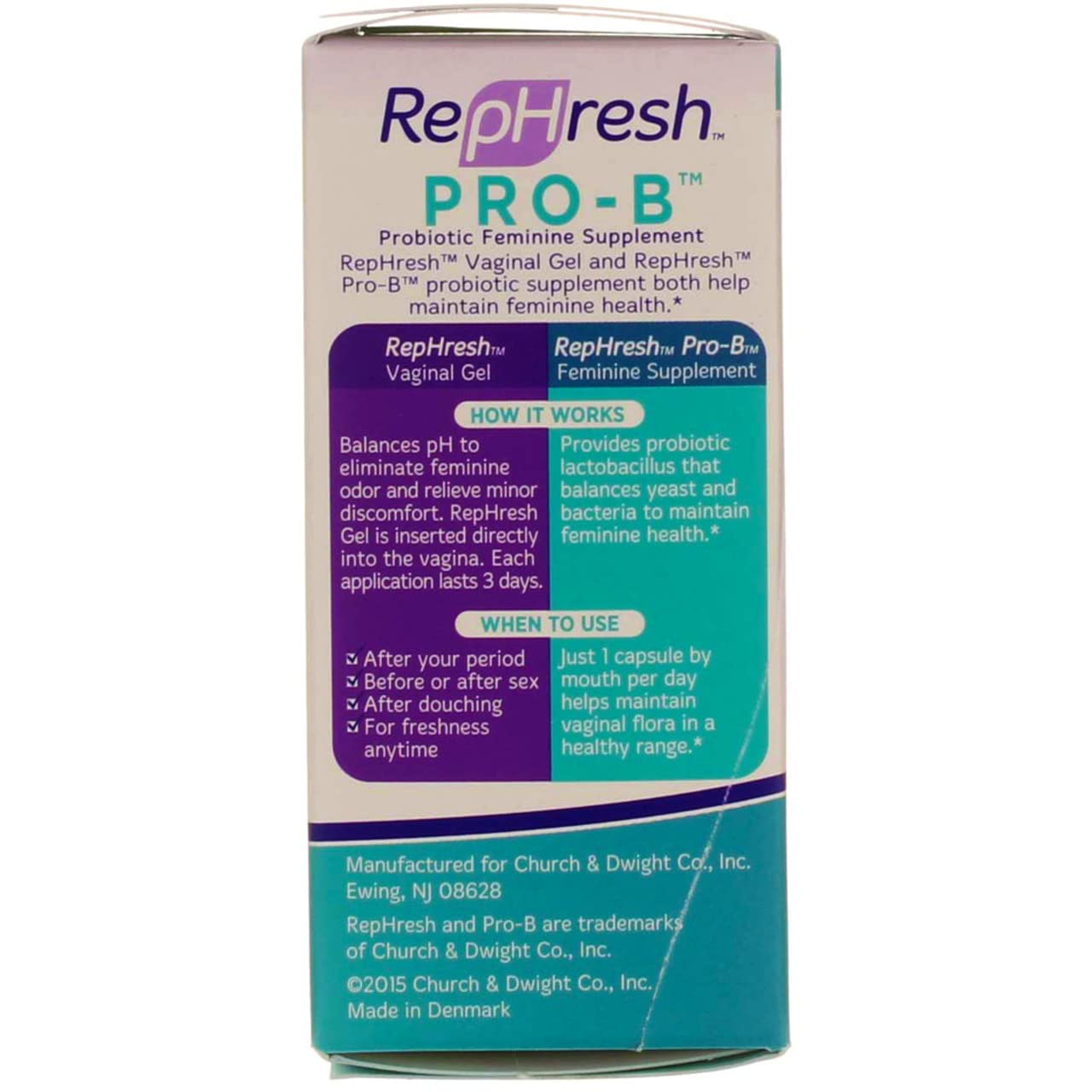 Mua RepHresh Pro-B Vaginal Probiotic Feminine Supplement One Bottle 30 ...