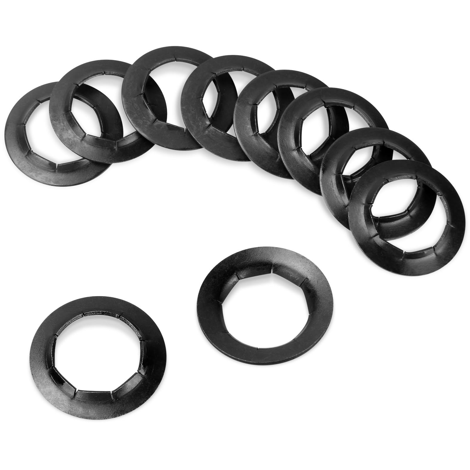 Hard-to-Find Spring Steel Push-On Pushnuts, Dolly Wheel Lock Washers ...