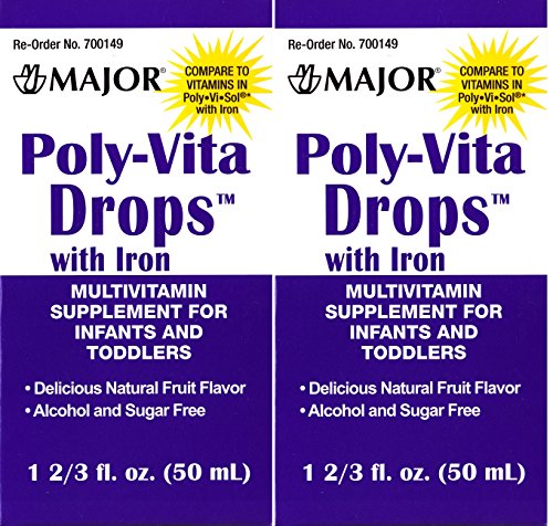 Poly Vitamin Liquid With Iron Sugar And Amp Alcohol Free | Desertcart ...