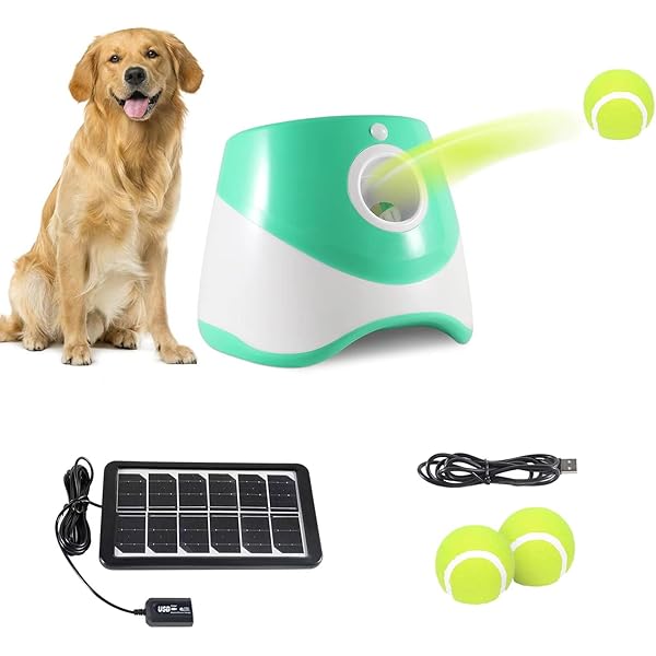 Rechargeable Dog Automatic Ball Throwing Machine Fun Tennis