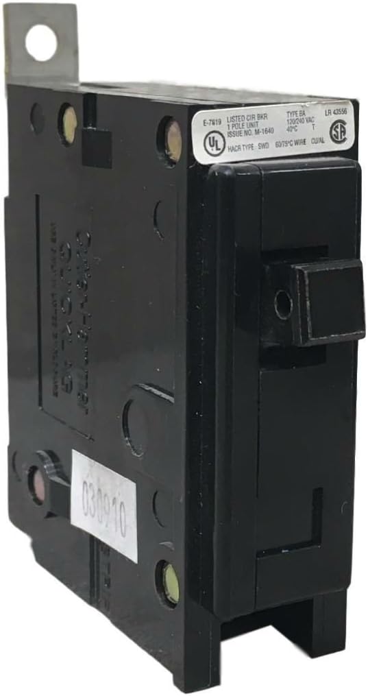 Eaton BAB1030 Bolt-On Mount Type BAB Industrial Miniature Circuit ...