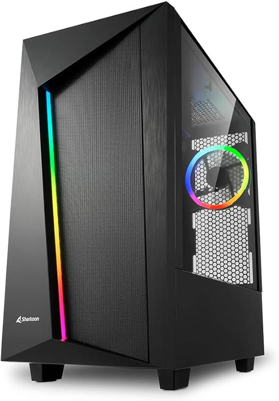 Amazon Sharkoon REV100 Mid Tower PC Case 4044951030163 Computers Accessories amazon-sharkoon-rev100-mid-tower-pc-case-4044951030163-computers-accessories