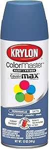 Amazon.com: Krylon K05352402 Periwinkle 'Satin Touch' Decorator Spray ...