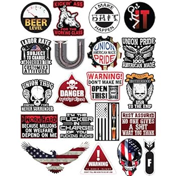 20 Oilfield Hard Hat & Tool Box Vinyl Stickers - Stickers for Adults ...