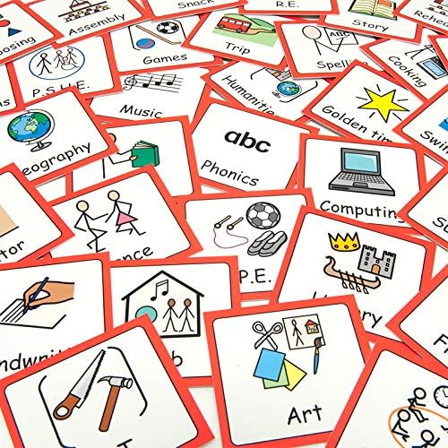 Visual Timetable for School with 40 Widgit(T) Symbols – BigaMart