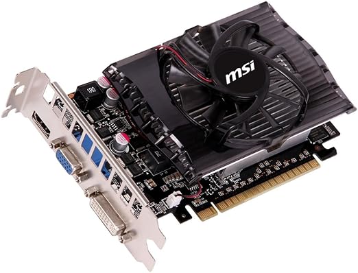 MSI N630GT-MD1GD3 NVIDIA GeForce GT 630 1GB - Tarjeta gráfica (NVIDIA ...
