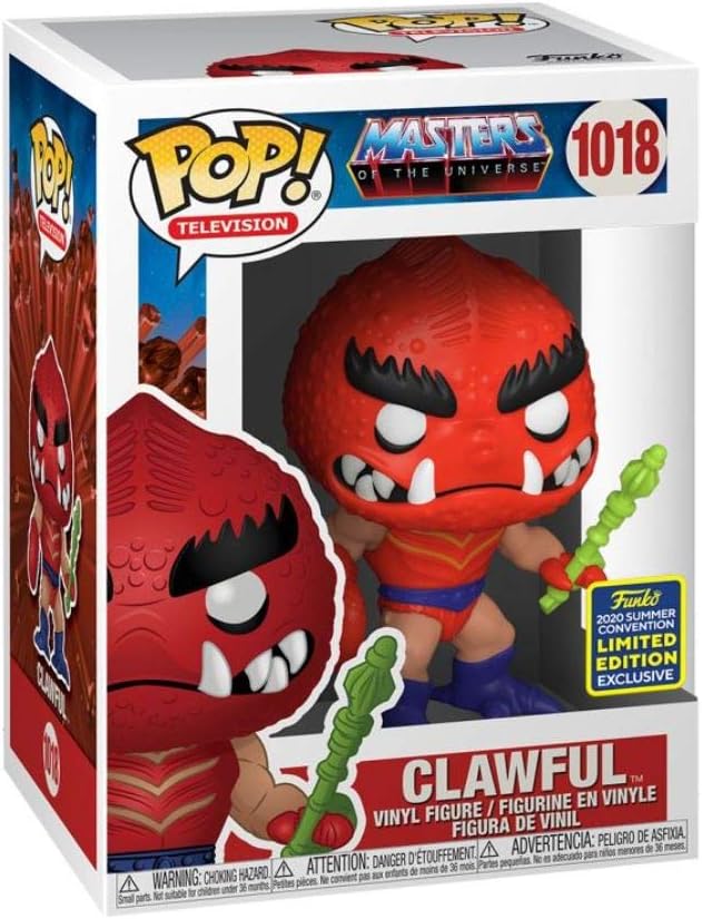 POP! Funko MOTU Clawful #1018 (2020 Summer Convention Limited Edition ...