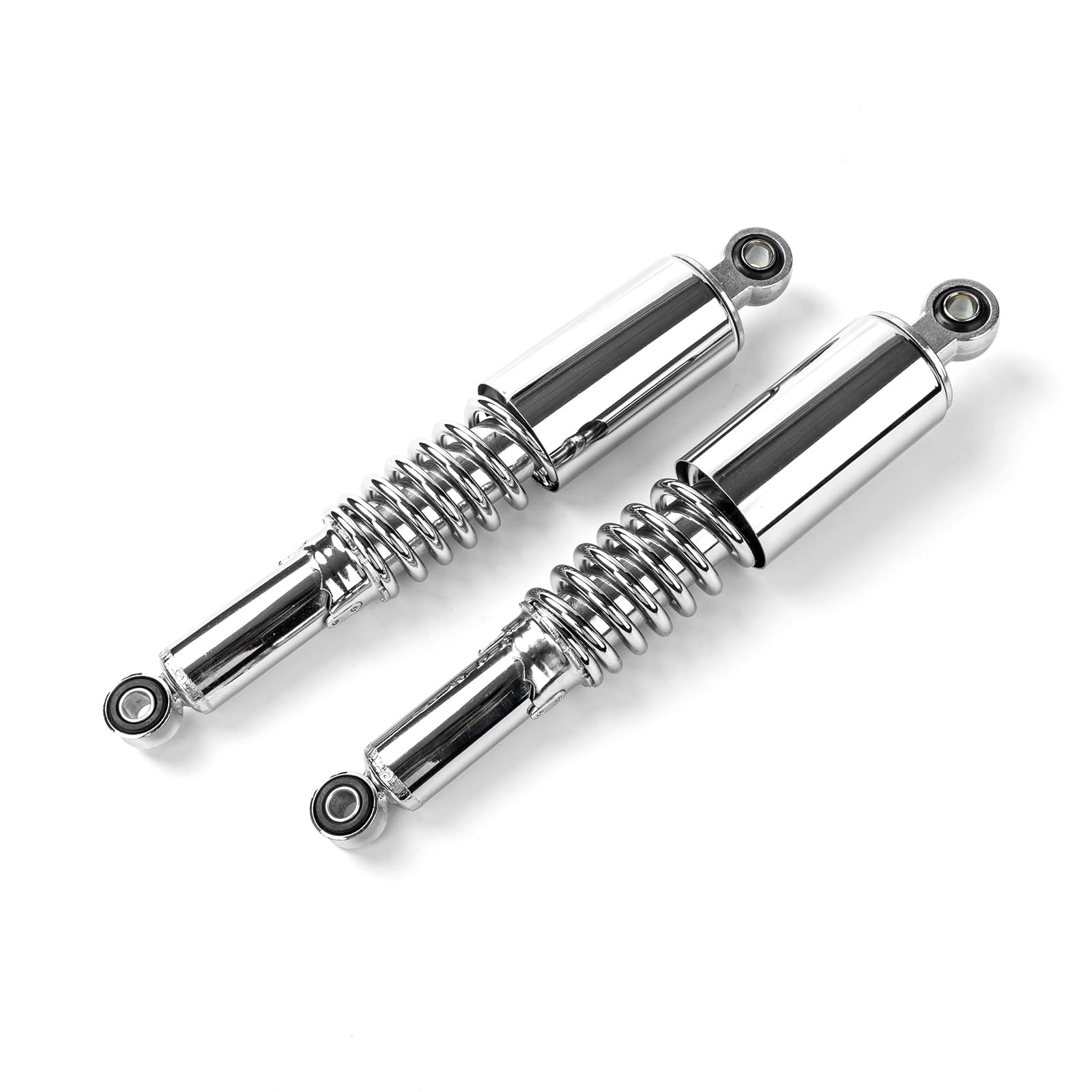 SUNQIAO CT70 Rear Shock, Suspension 330MM Chrome Motorcycle Absorber ...