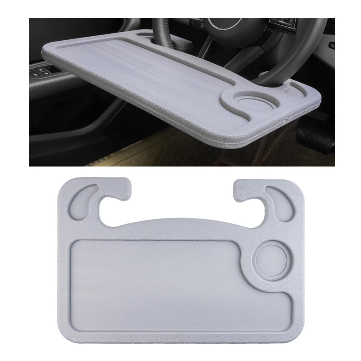 Sylvil Car Steering Wheel Desk, Multifunctional Auto Seat Stand Trays ...