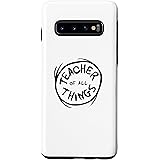 Amazon.com: Dr. Seuss Teacher of all Things Emblem RED T-shirt T-Shirt ...