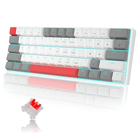 Mua MageGee 60% Mechanical Gaming Keyboard, STAR 61 Compact Blue LED ...