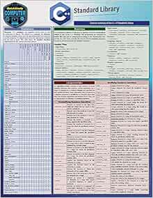 Amazon.com: C++ Standard Library: A Quickstudy Laminated Reference ...