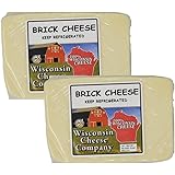 Brick - Wisconsin Cheese - Mild Brick Cheese 8 oz.: Amazon.com: Grocery ...