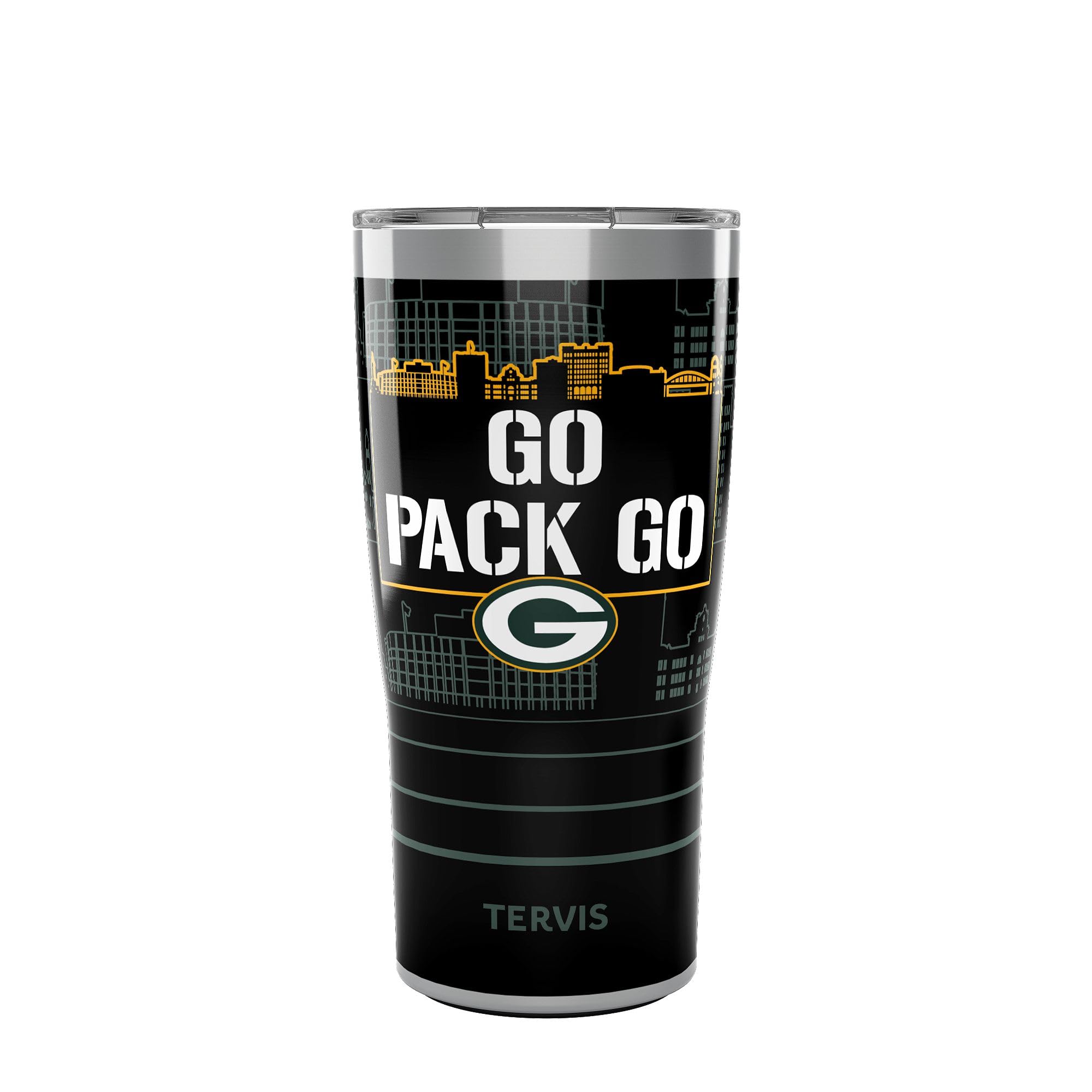 Tervis Traveler NFL Green Bay Packers - Go Pack Go Slogan Triple Walled ...