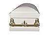 Titan Casket Orion Panel Collection (White & Gold, Praying Hands ...