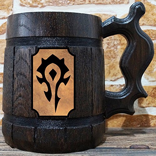 Horde Mug, World Of Warcraft Beer Mug, WOW Geek Gift Tankard ...
