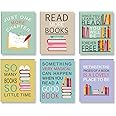Amazon.com: CHDITB Colorful Wall Art Print Inspirational Read Books ...