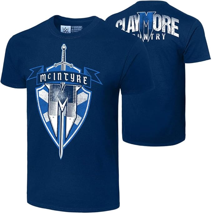 WWE Drew McIntyre Claymore T-Shirt: Amazon.de: Bekleidung