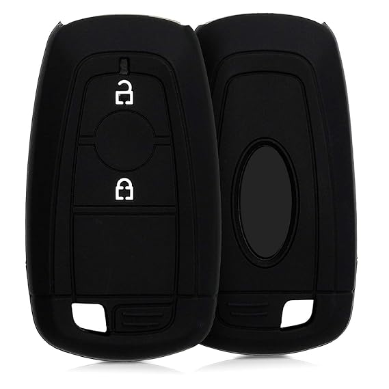 kwmobile Car Key Cover for Ford - Silicone Protective Key Fob Cover for ...