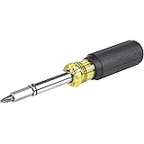 Klein Tools 32560 Standard Extended-Reach Multi-Bit Screwdriver/Nut ...