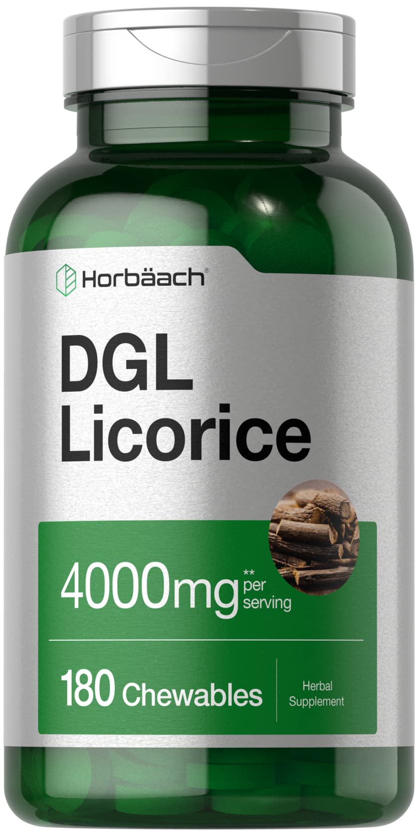 Mua Horbaach DGL Licorice Chewable Tablets | 4000mg | 180 Count ...