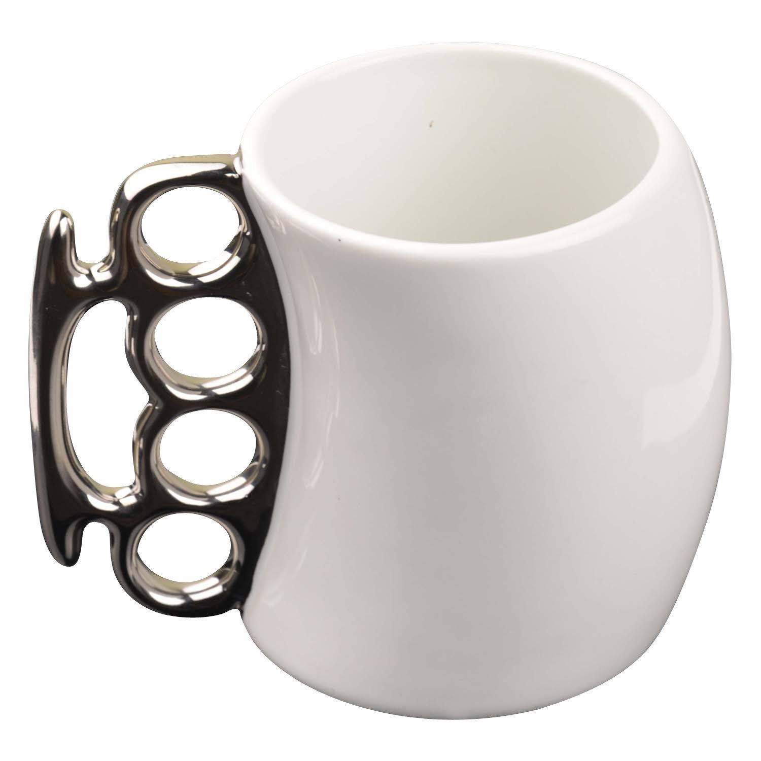 MOACC Fist Cup Brass Knuckle Duster Coffee Mug Creative Ceramic Coffee ...